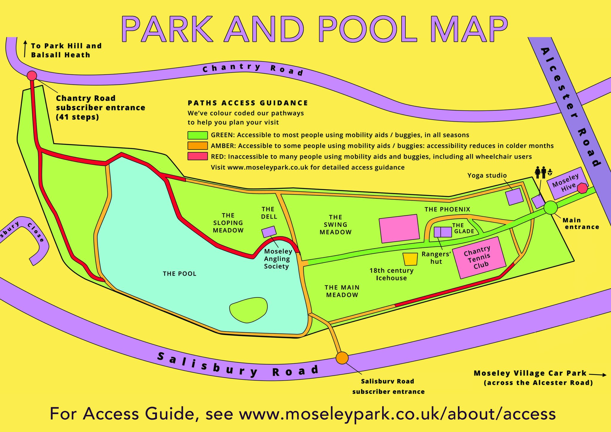 Plan your visit - Moseley Park